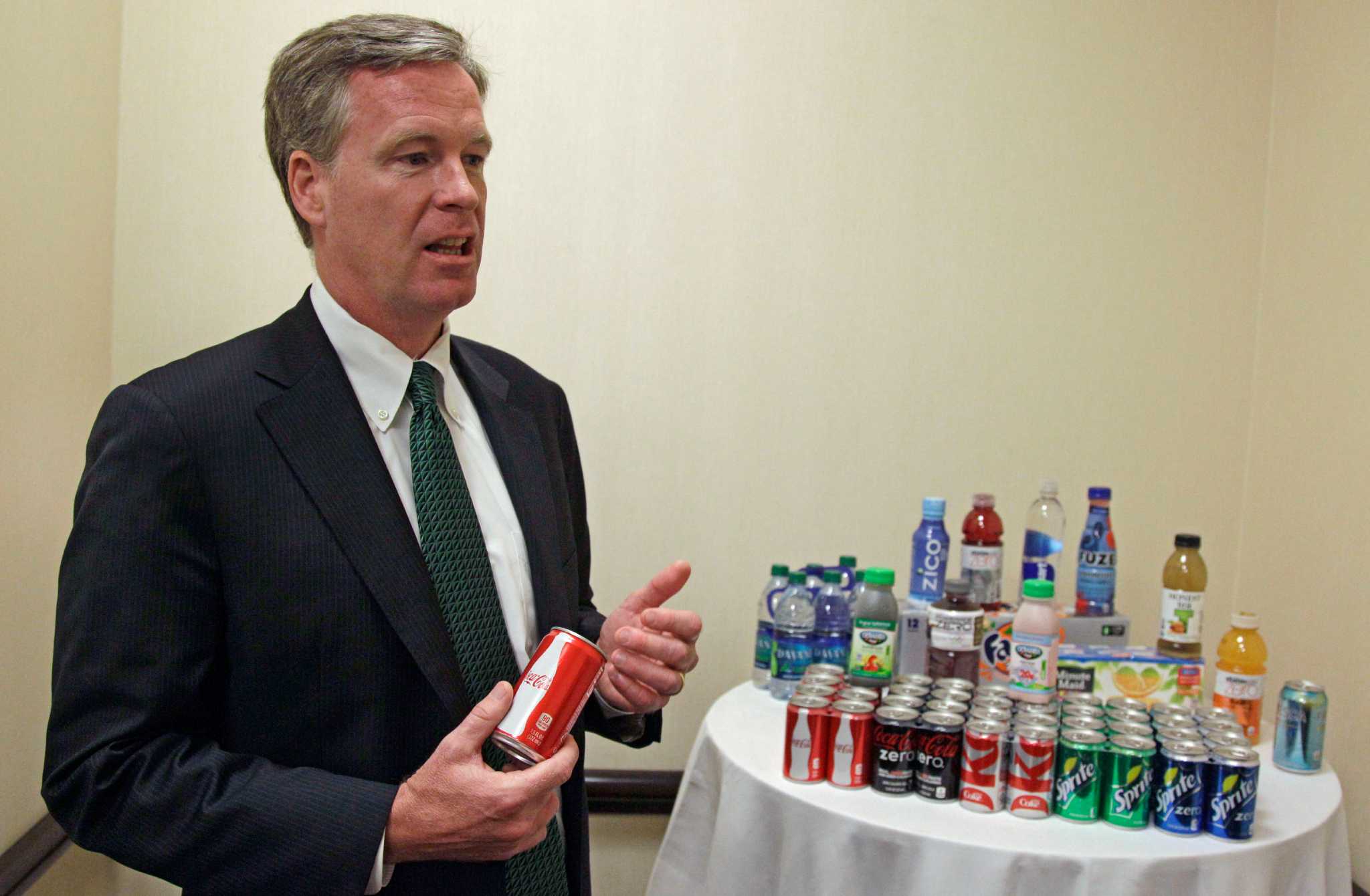 AP Interview: Coke official against NYC soda ban