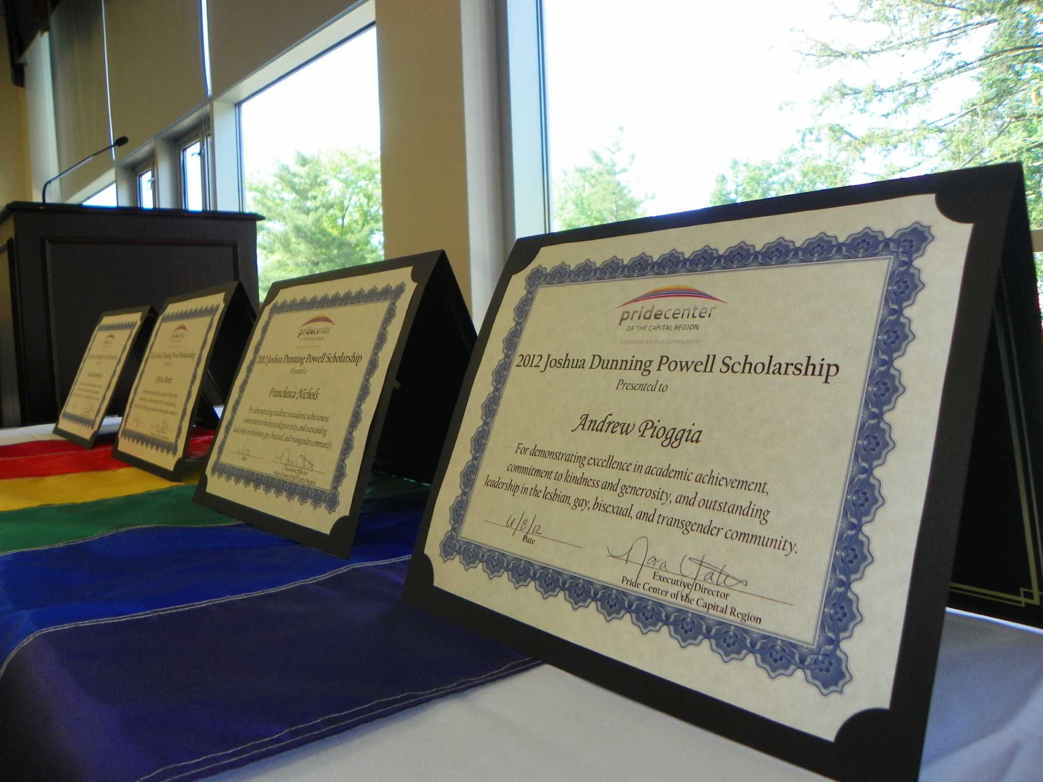 Courage matters in awards