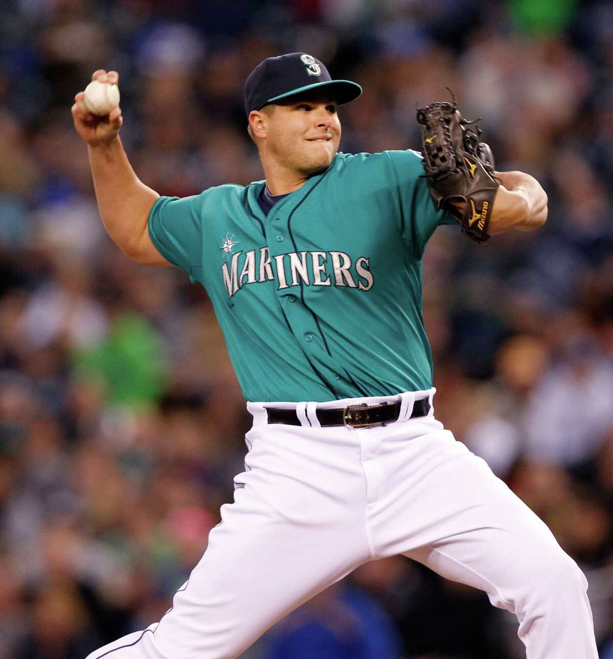 Six Mariners no-hit Dodgers