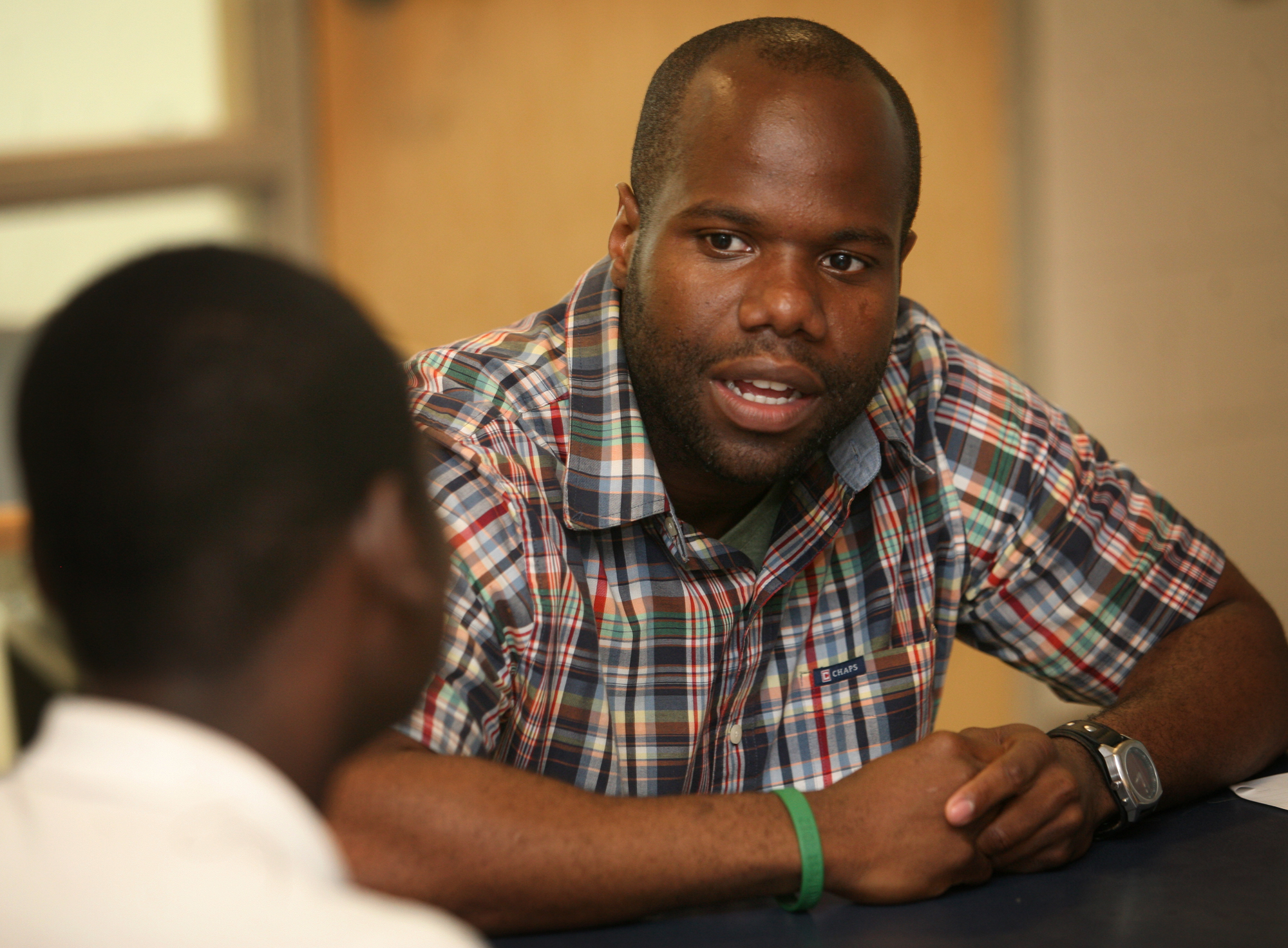 Mentoring boys at risk