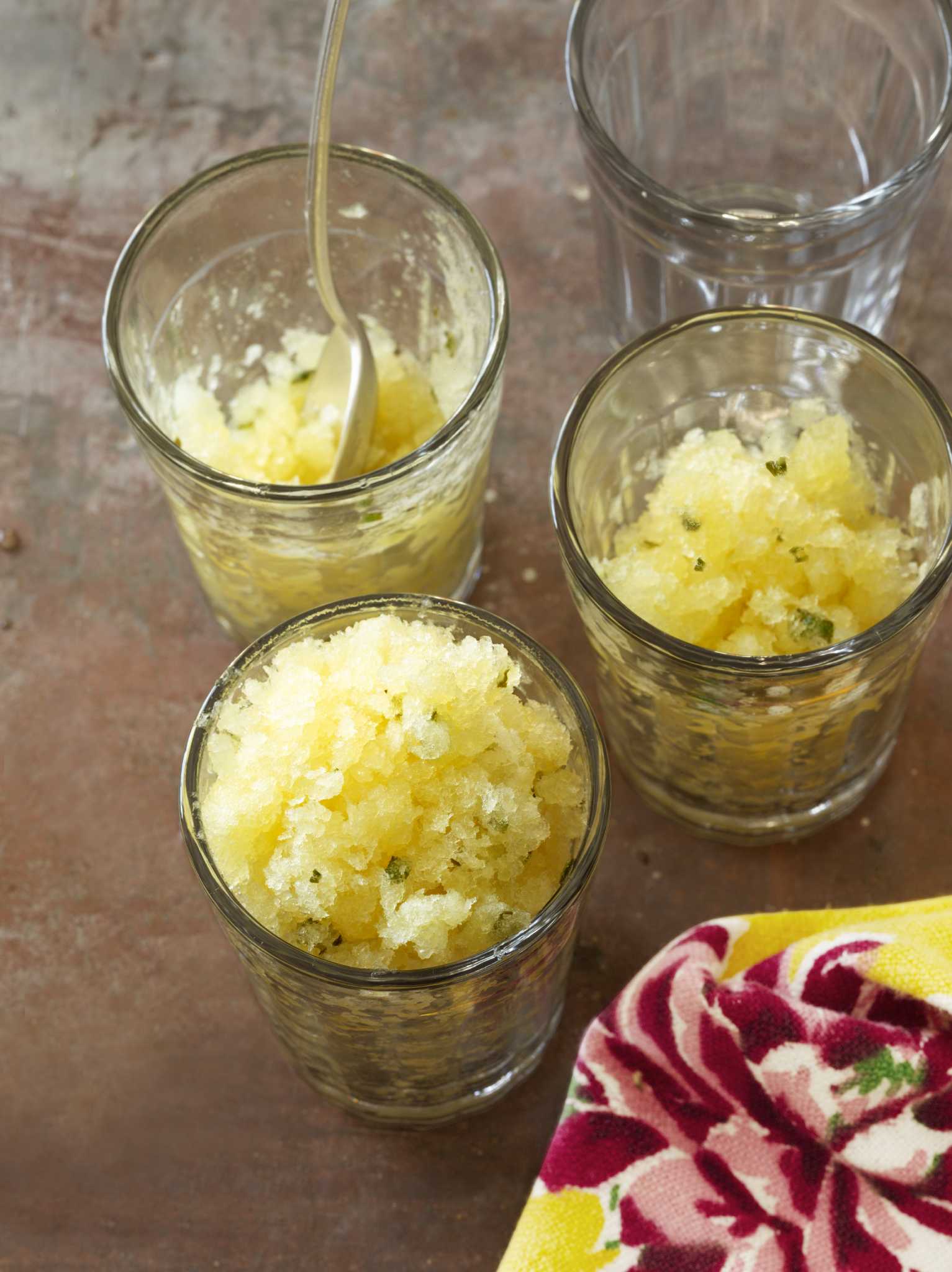 Recipe: Pineapple-Mint Granita