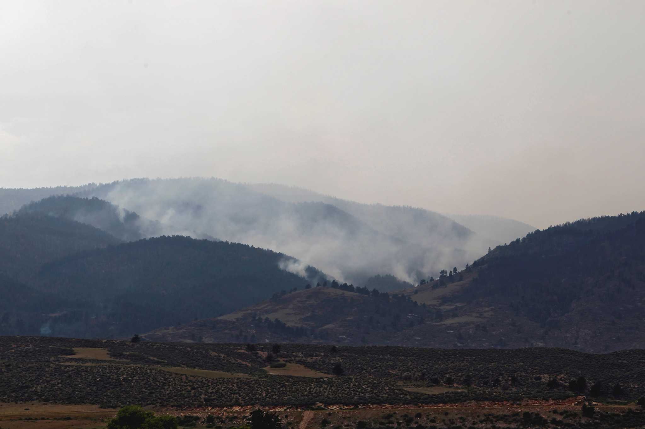 Wildfire's smoke reaches Denver