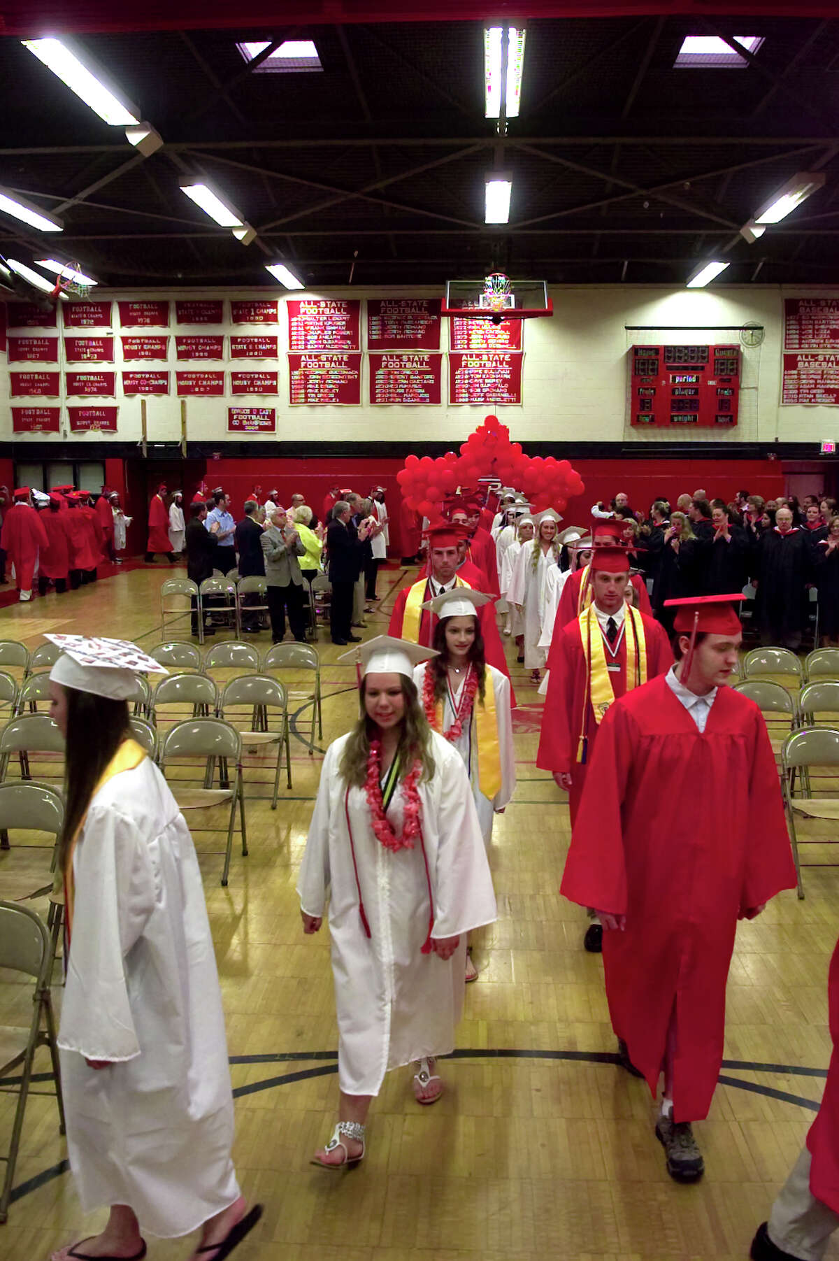 Derby High School graduation