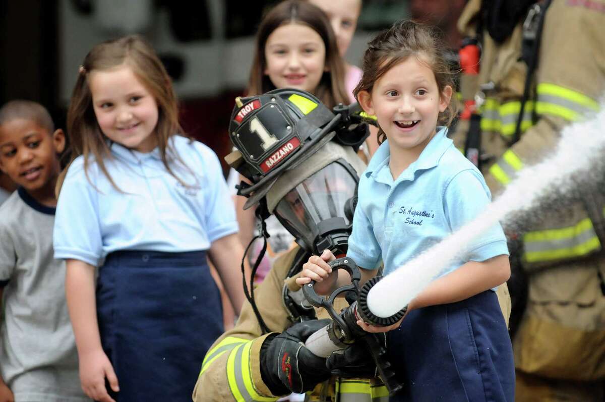Photos: Big splash for fire prevention