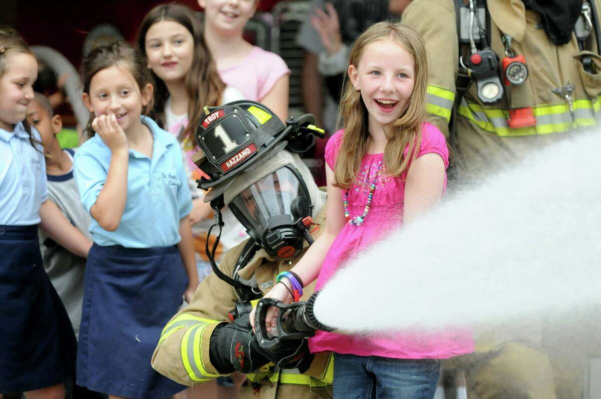 Photos: Big splash for fire prevention