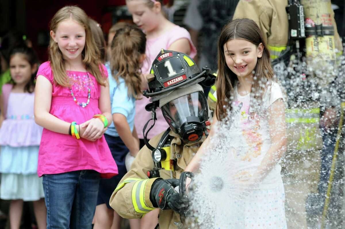 Photos: Big splash for fire prevention