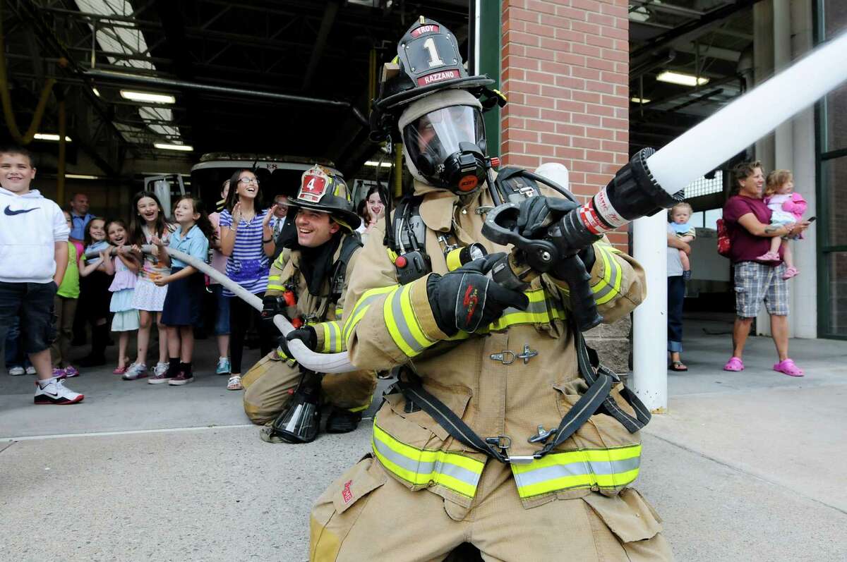 Photos: Big splash for fire prevention