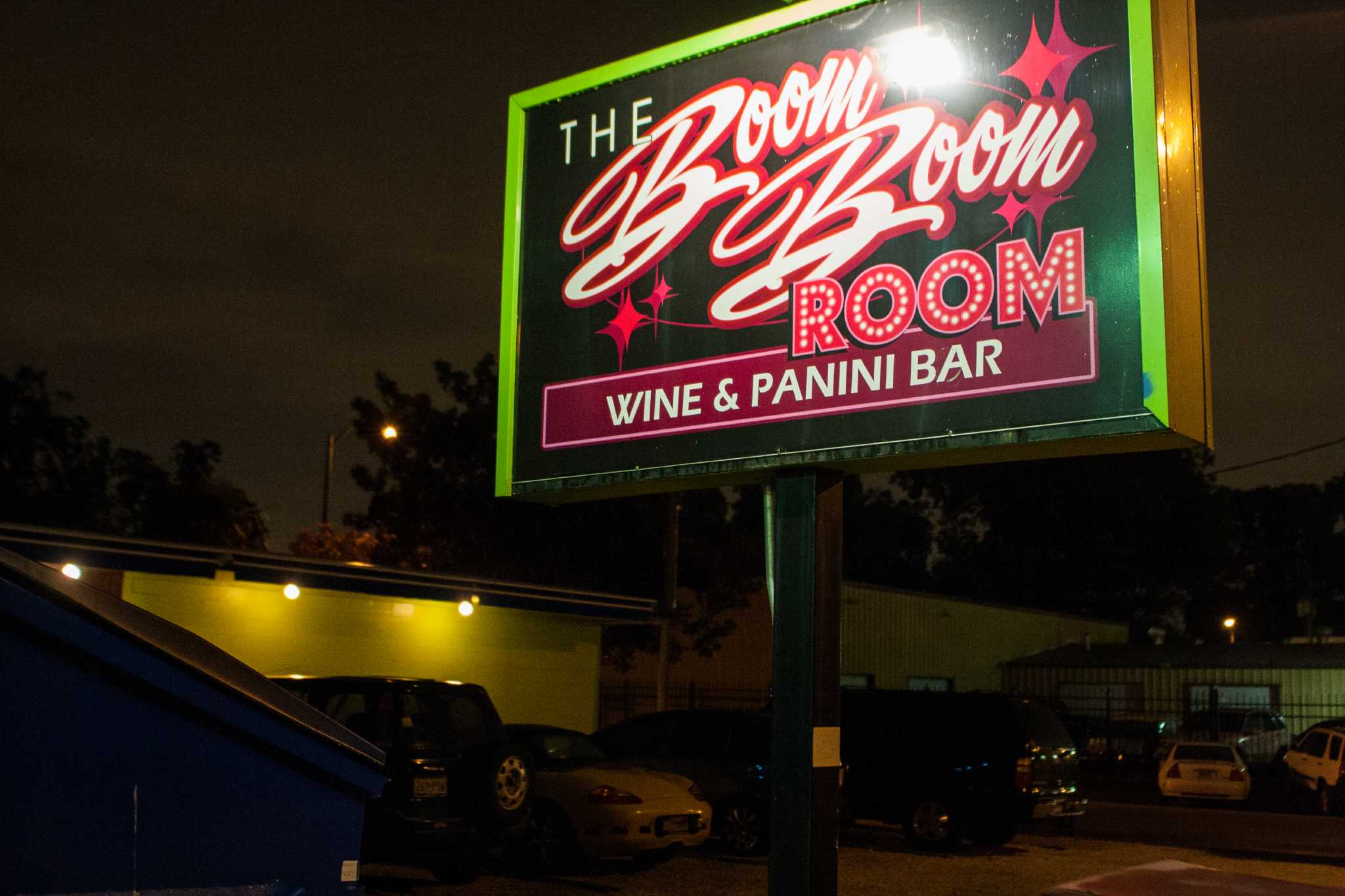 Go ahead and get cozy at the Boom Boom Room