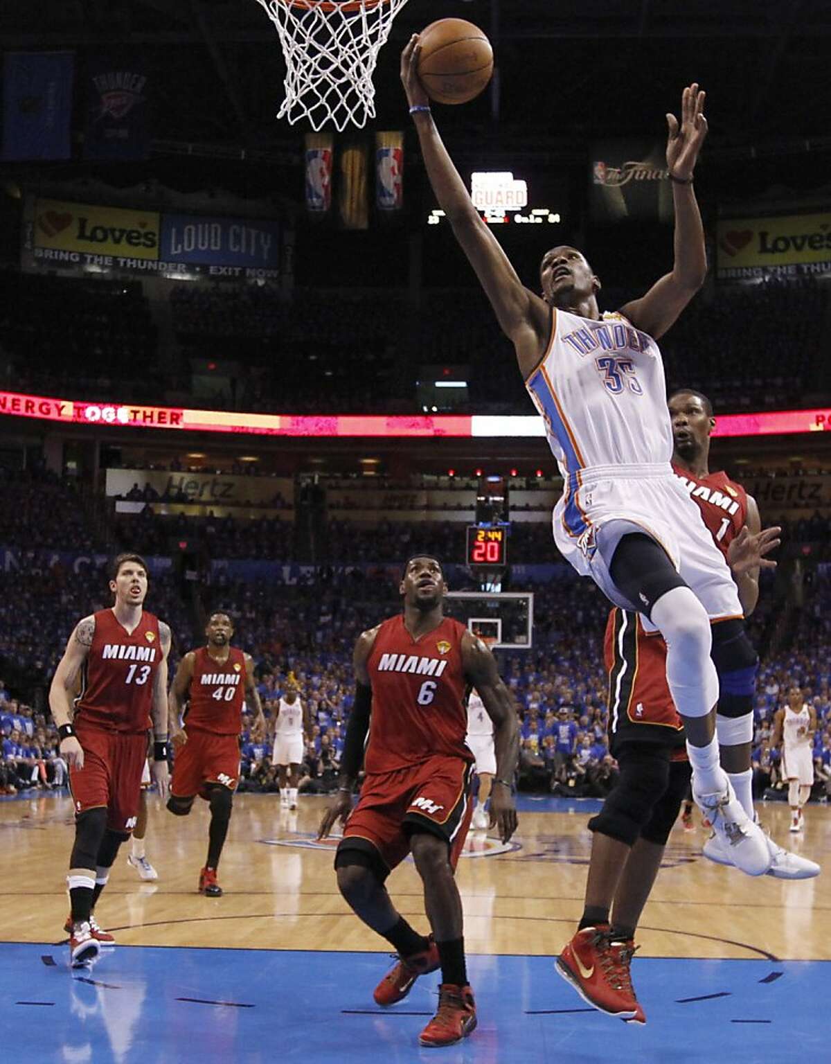 Kevin Durant gives Thunder unique flexibility