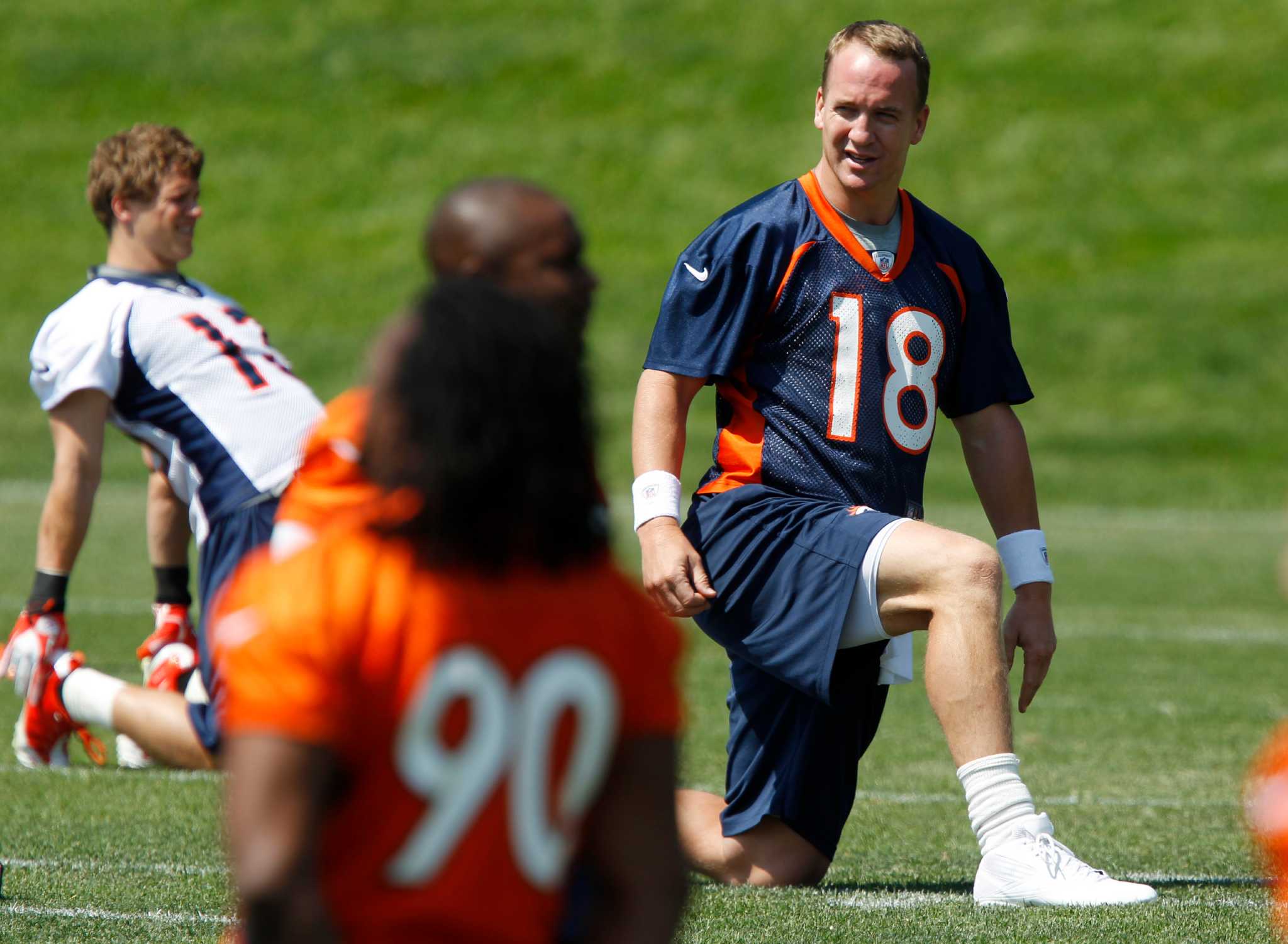 Manning looks good heading into break before camp