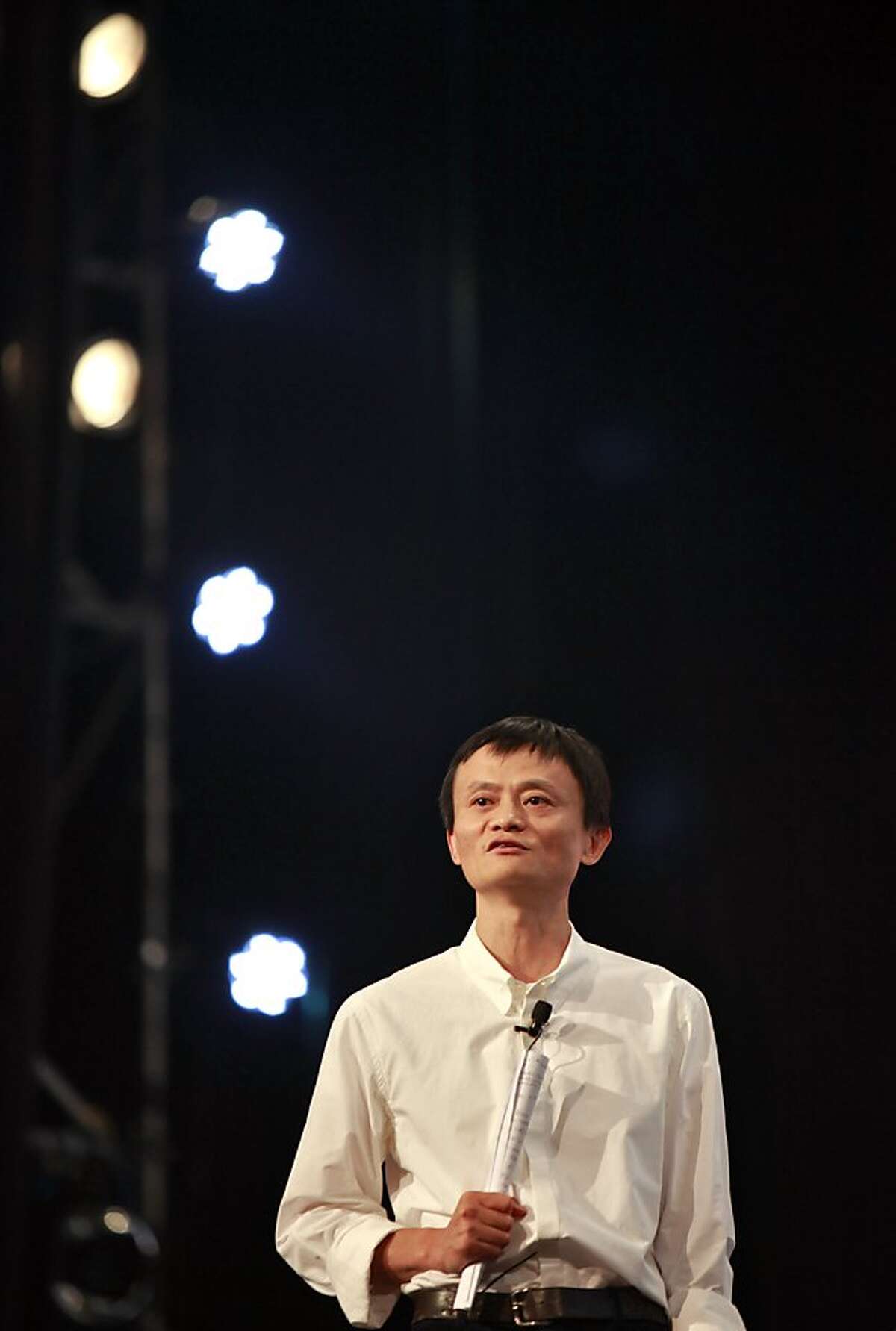 Chinese billionaire Jack Ma moving Alibaba forward
