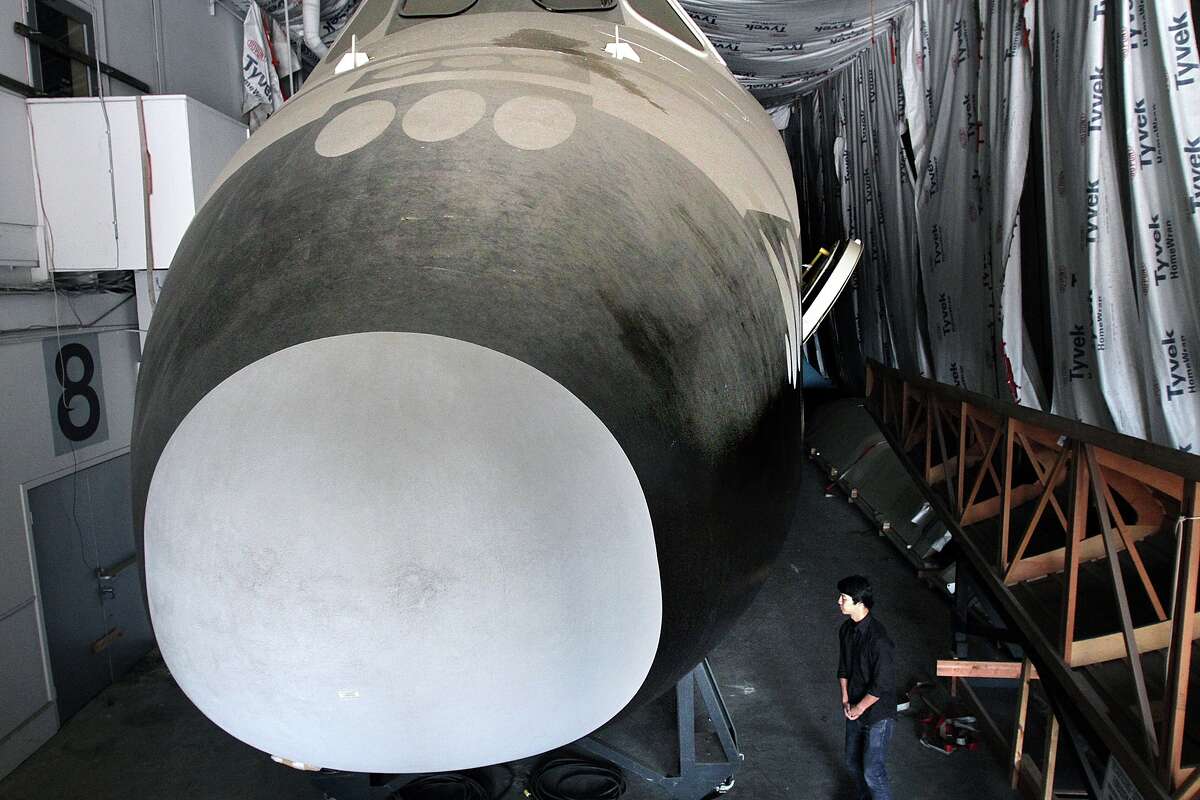 Space Shuttle Nose Cone Plastic