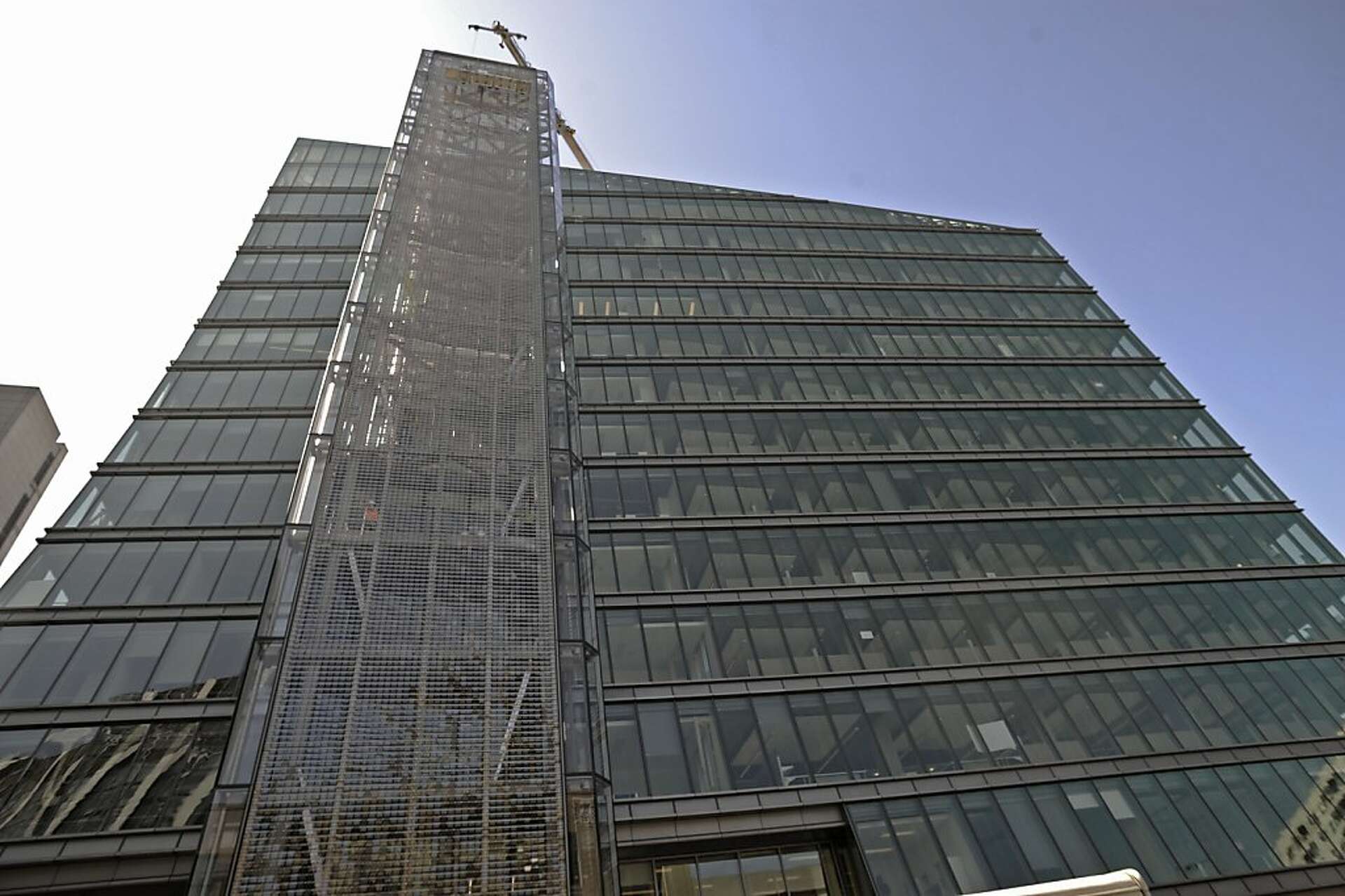 New PUC building - green, seems almost alive