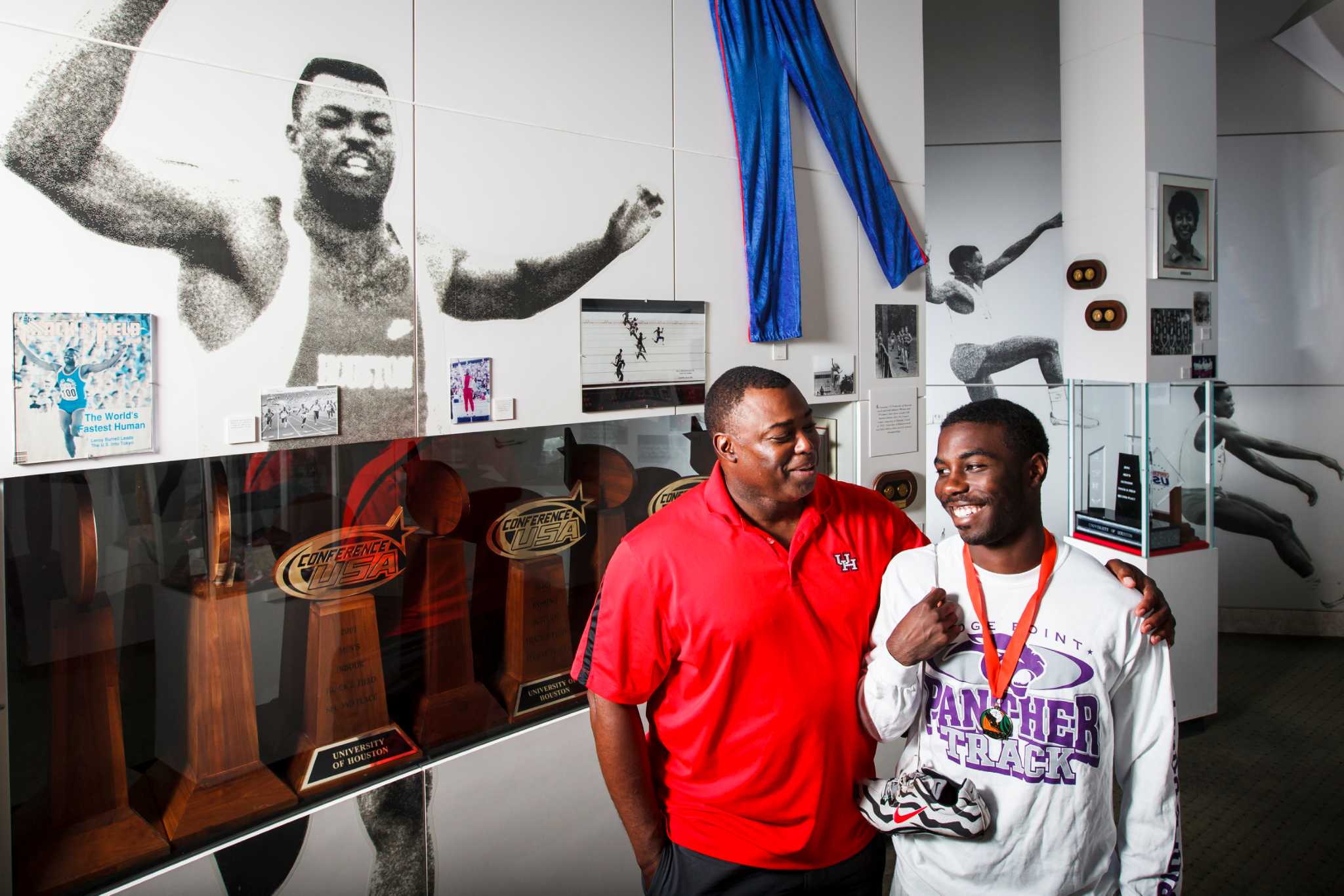 Track runs in the family for Cameron Burrell