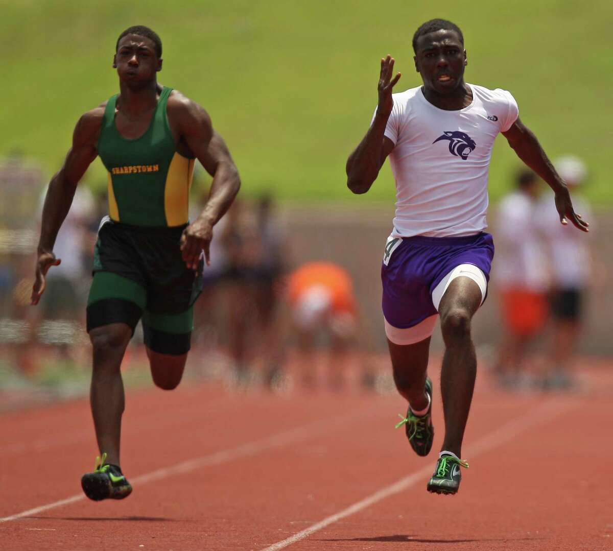 Track runs in the family for Cameron Burrell