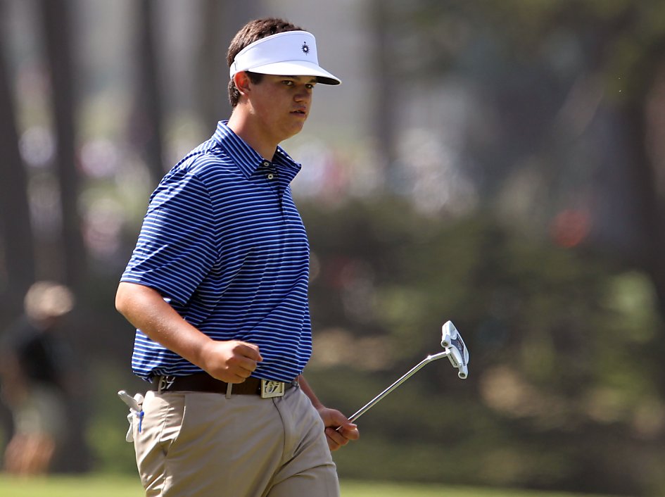 U.S. Open leading amateur Beau Hossler aims high