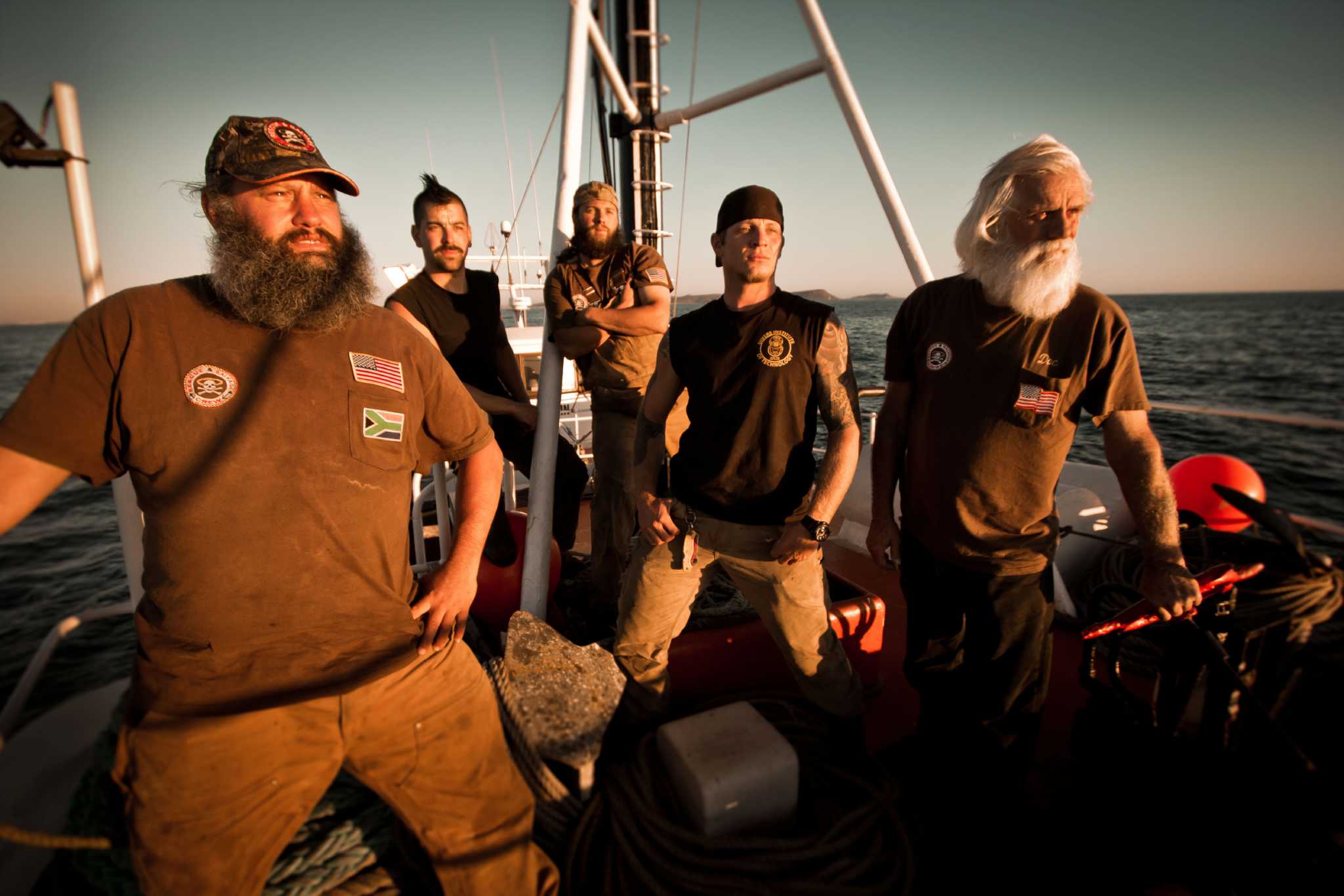 'Diamond Divers' crew plagued by sharks, pirates and each other