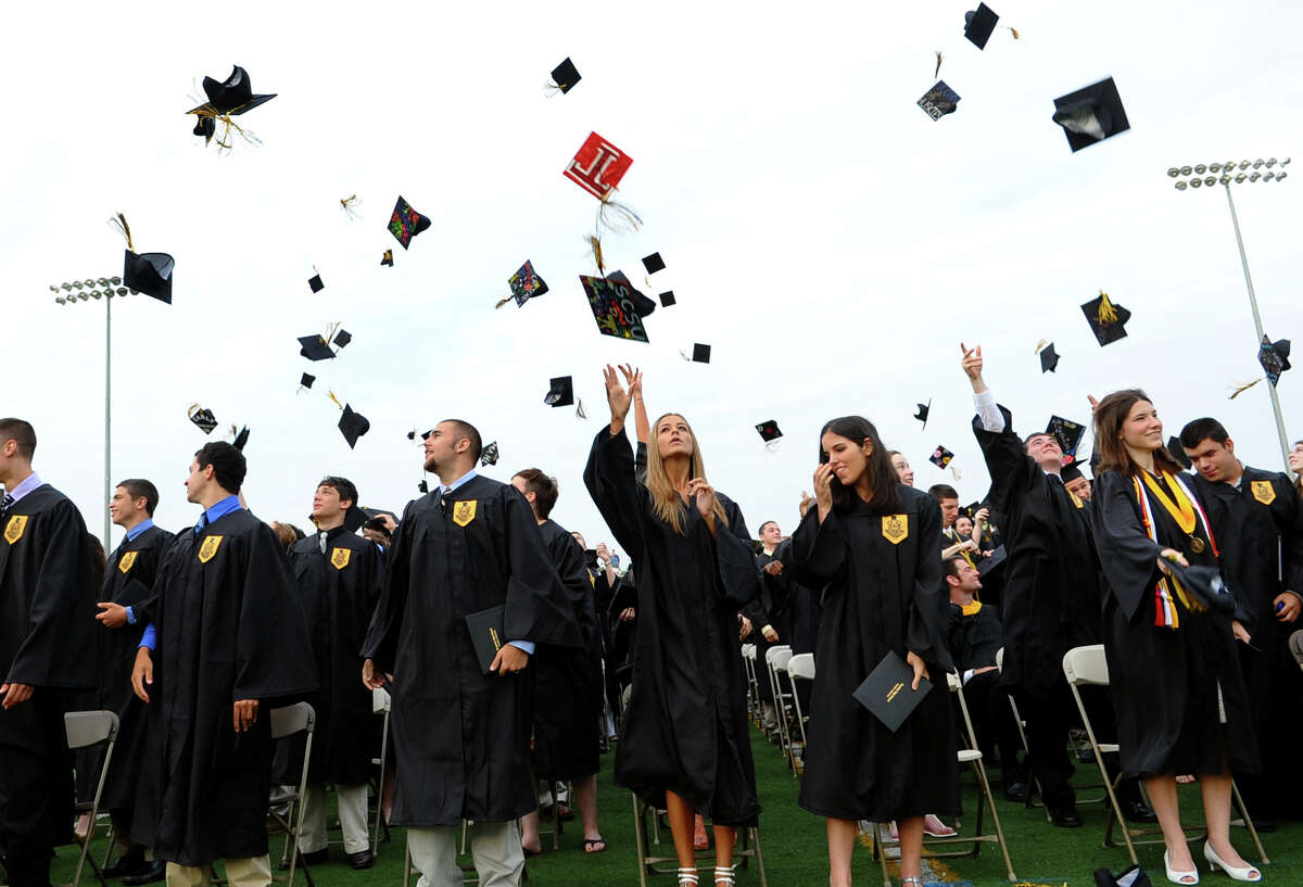 Trumbull High School graduation
