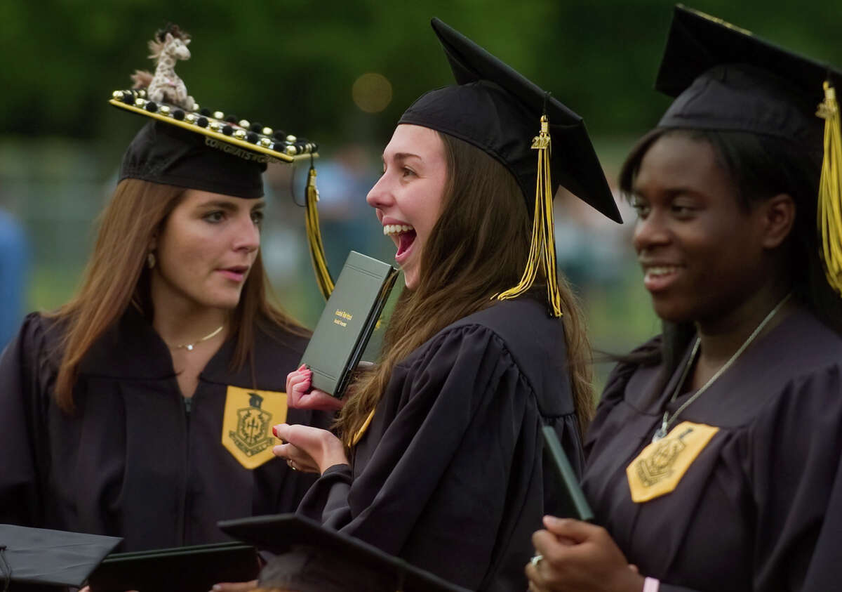 Trumbull High School graduation