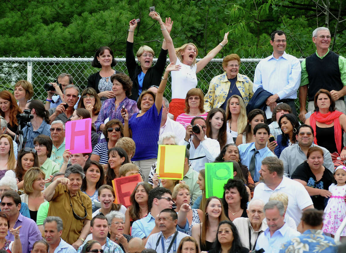 Trumbull High School graduation