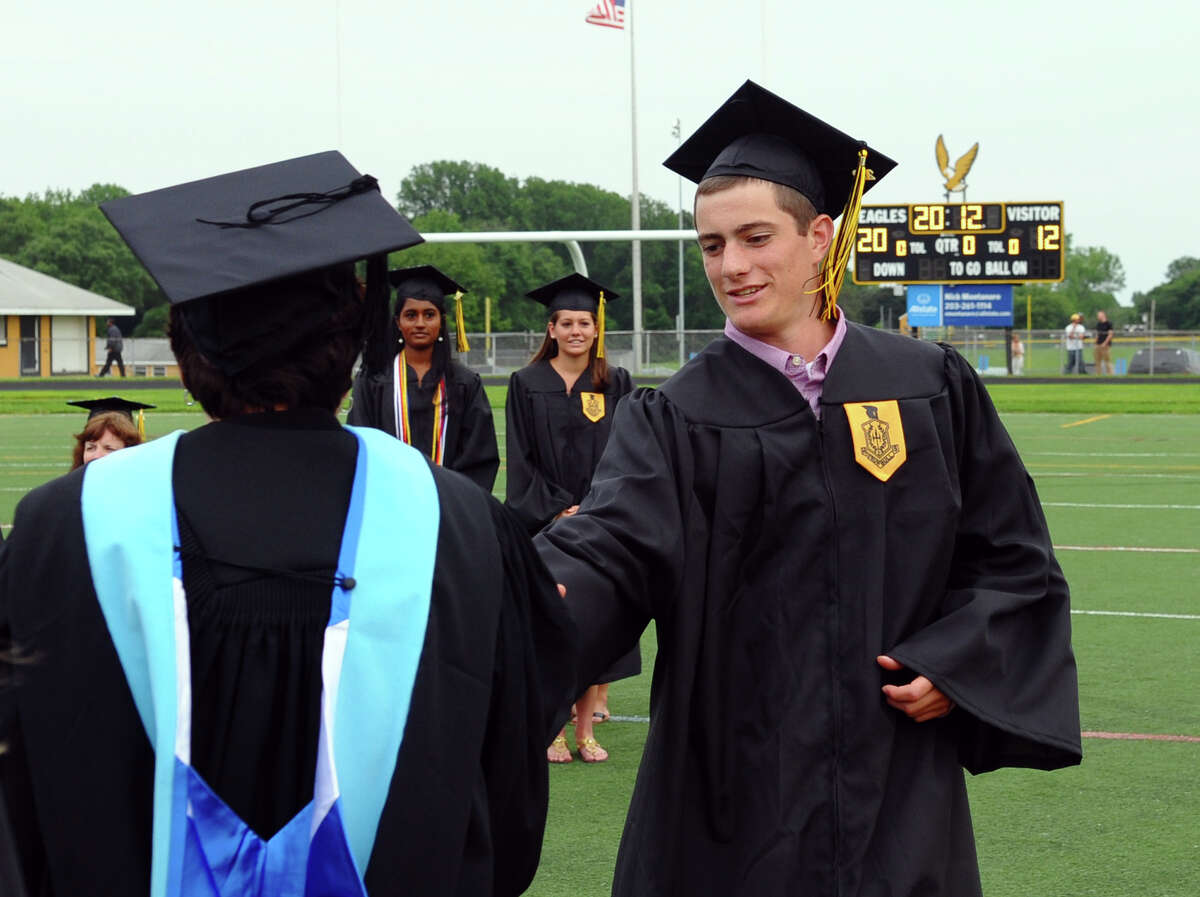 Trumbull High School graduation