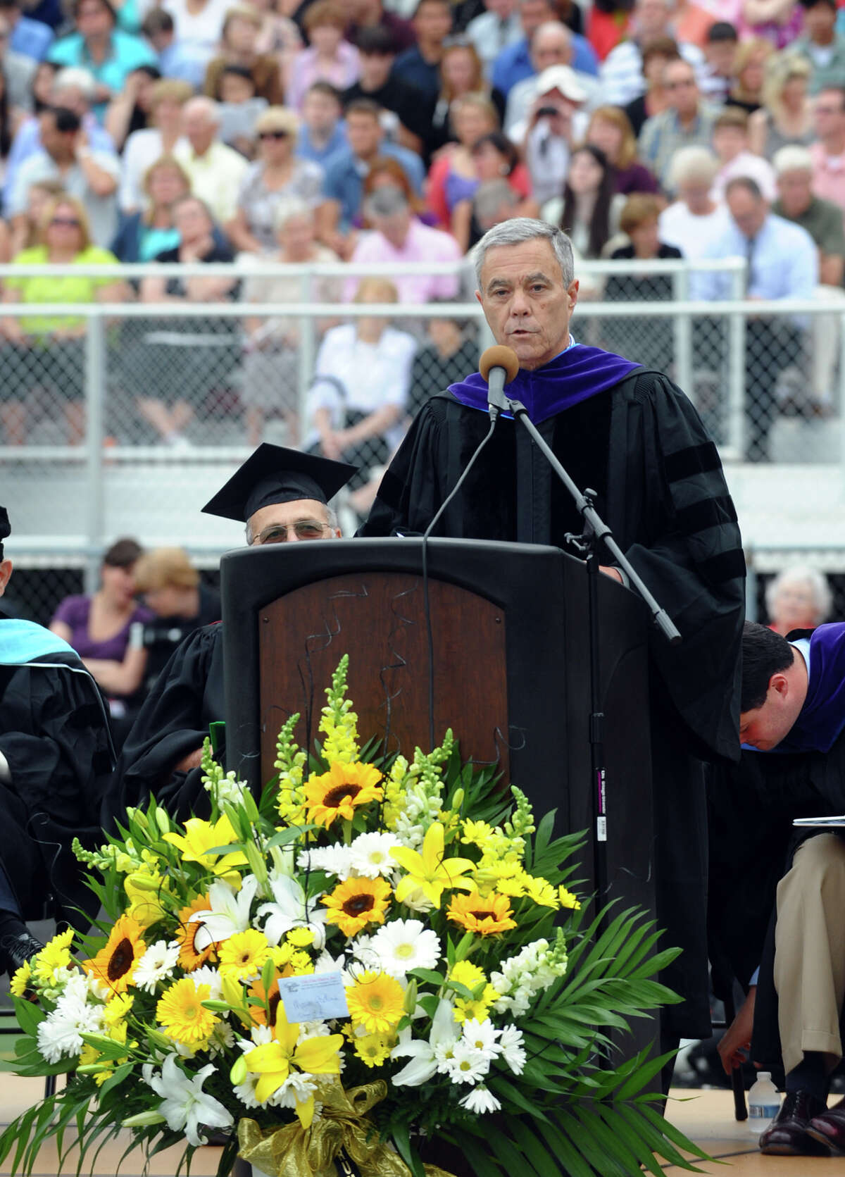Trumbull High School graduation