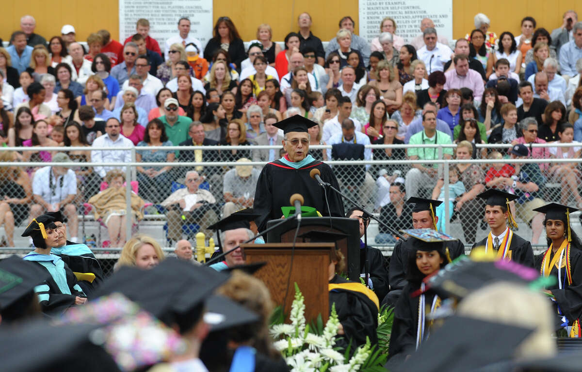 Trumbull High School graduation