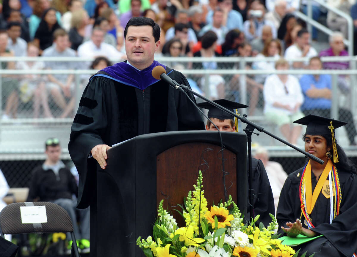 Trumbull High School graduation