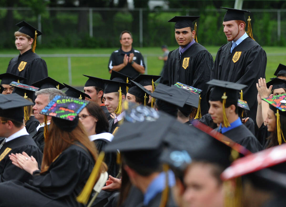 Trumbull High School graduation