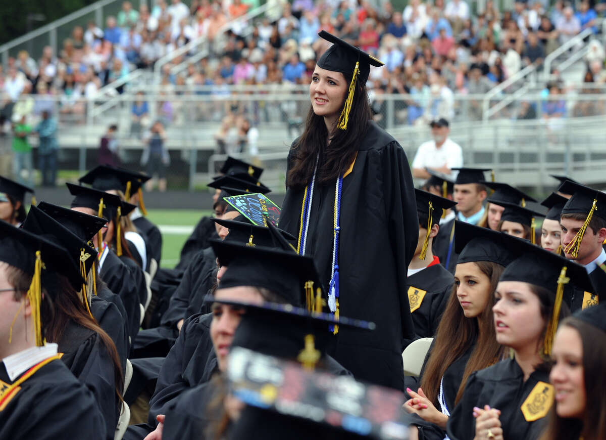 Trumbull High School graduation
