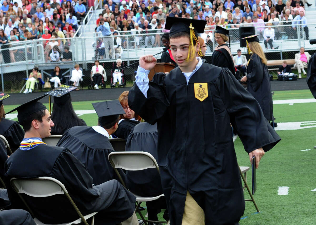 Trumbull High School graduation