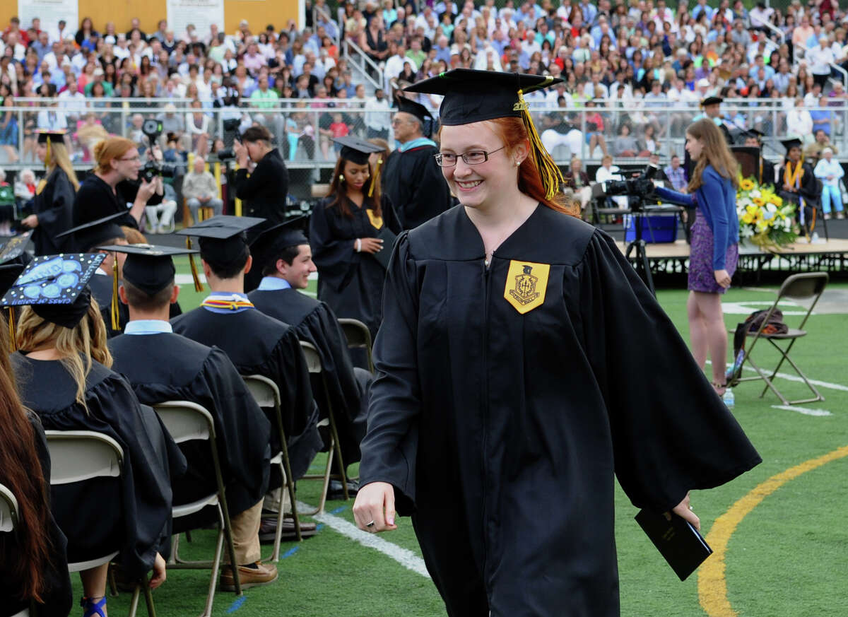 Trumbull High School graduation
