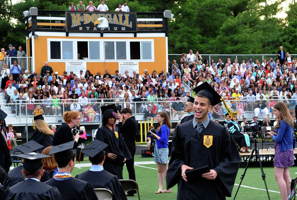 Trumbull High School graduation