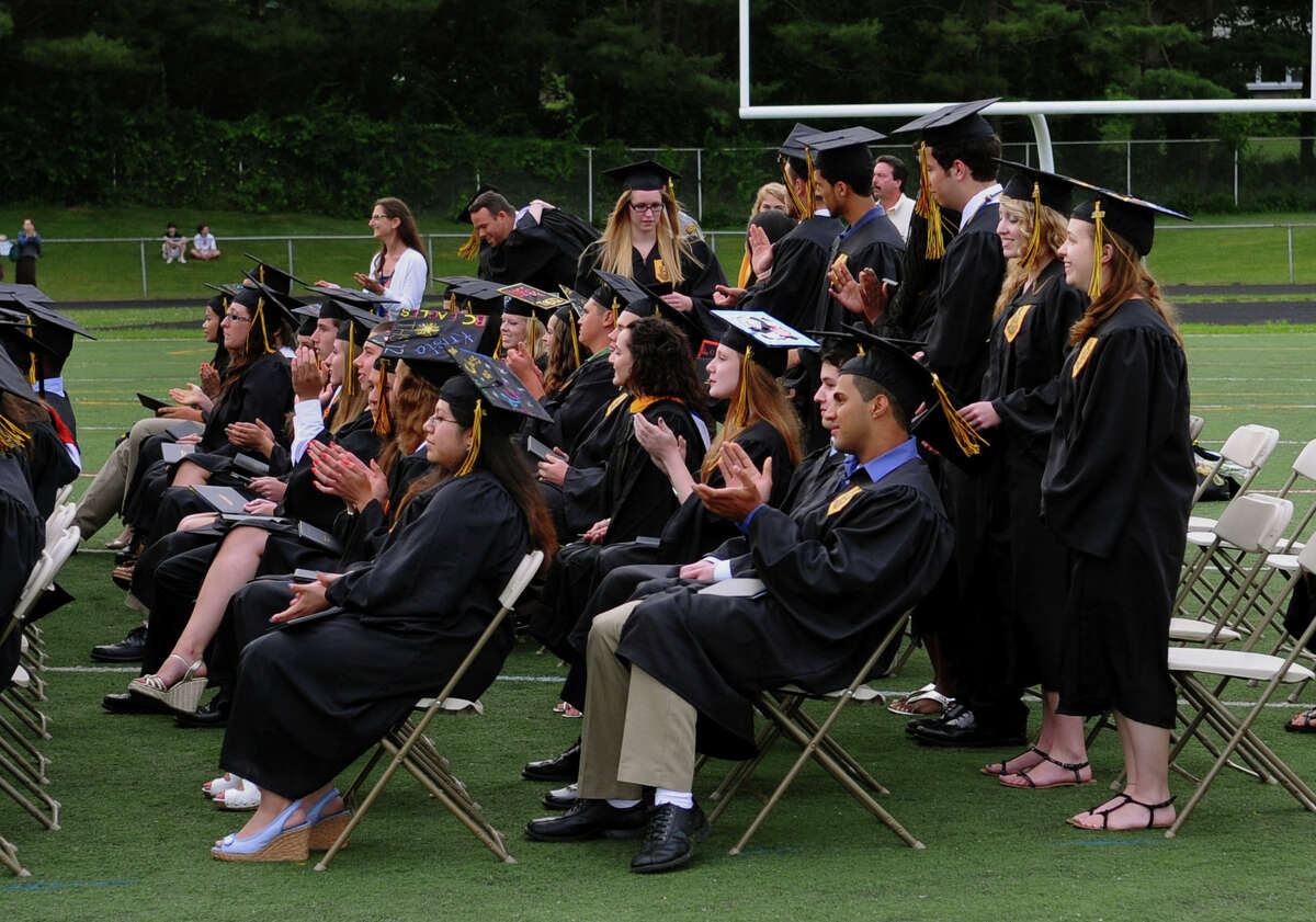Trumbull High School graduation