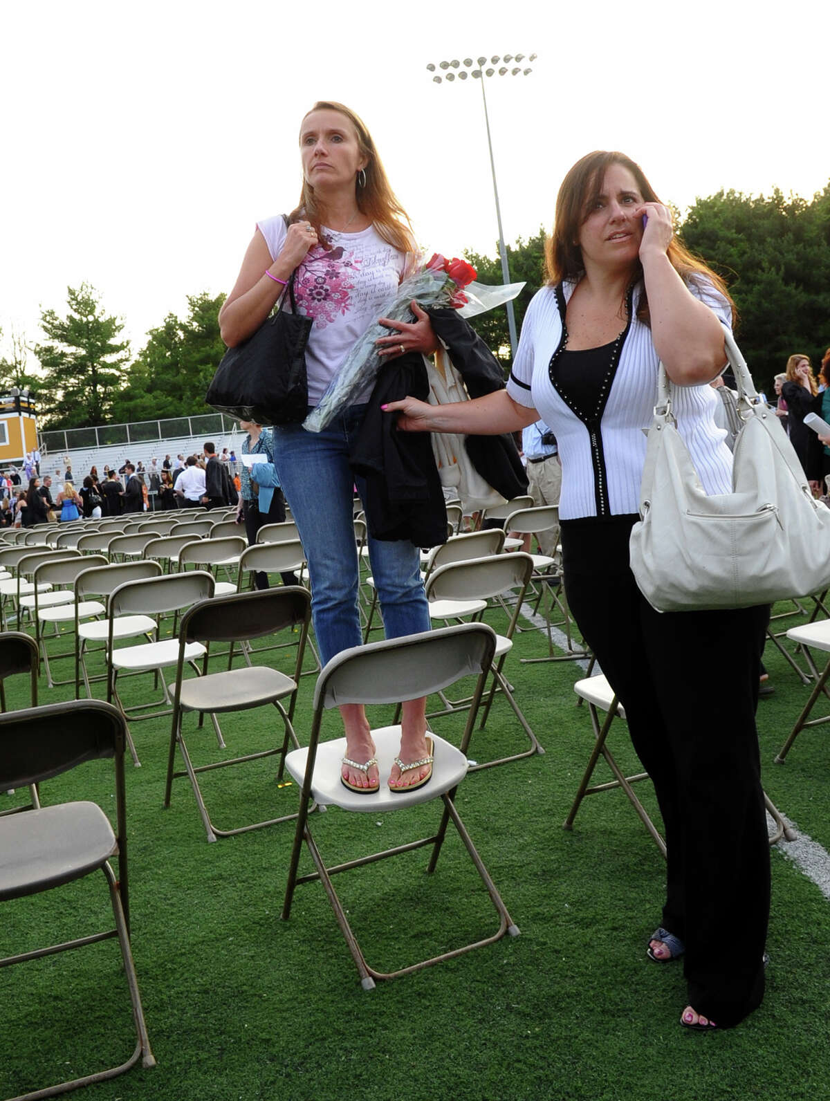 Trumbull High School graduation