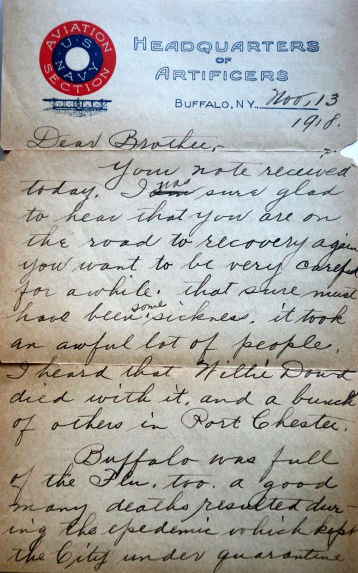 Early 20th-century letters, postcards found in historic home