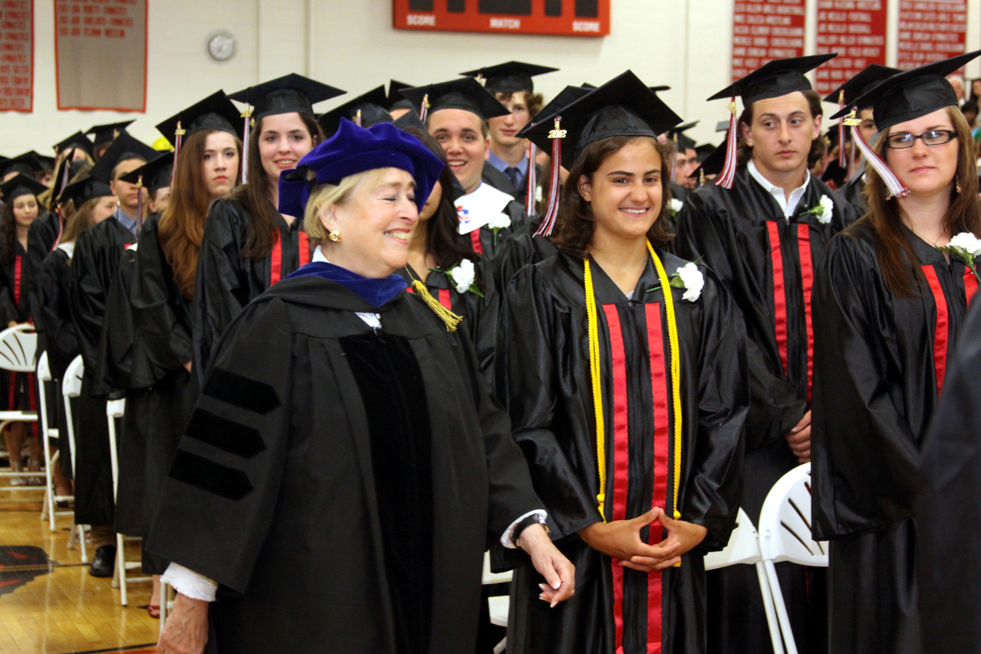 Pomperaug High School graduation