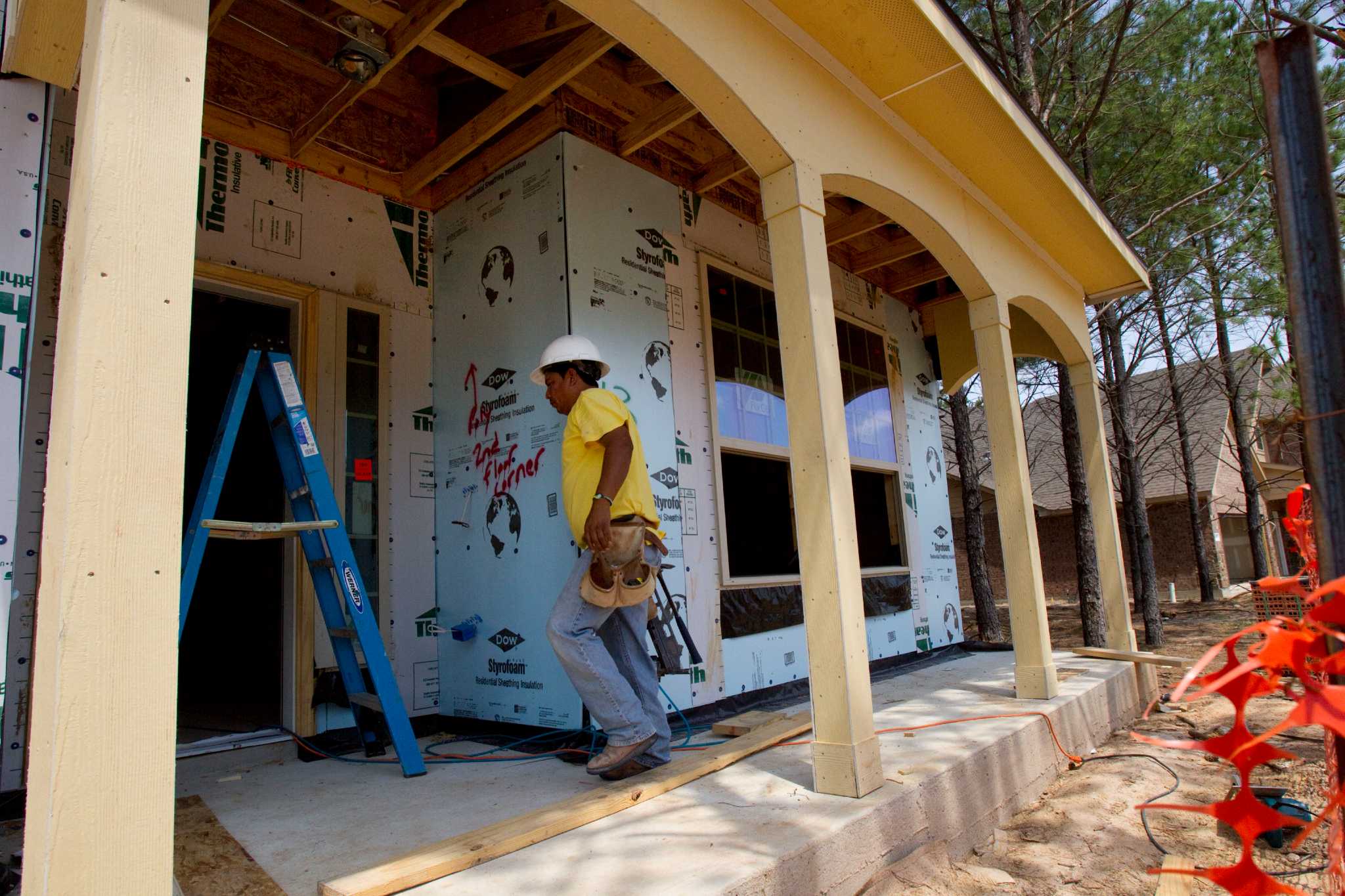 Builders pull out of a slump