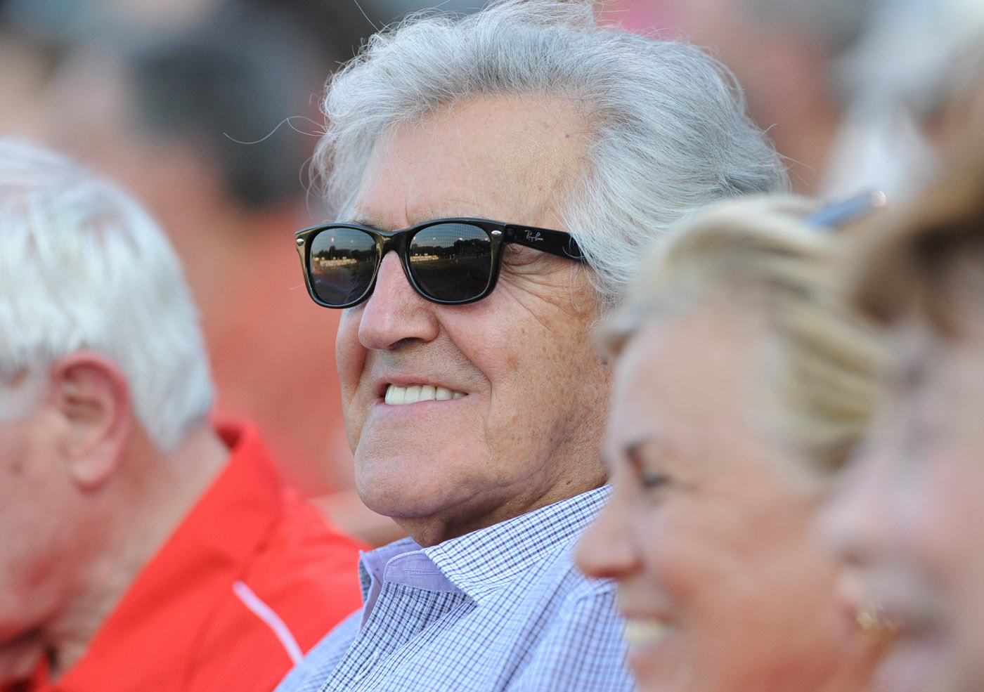 Bruno resting after cancer surgery