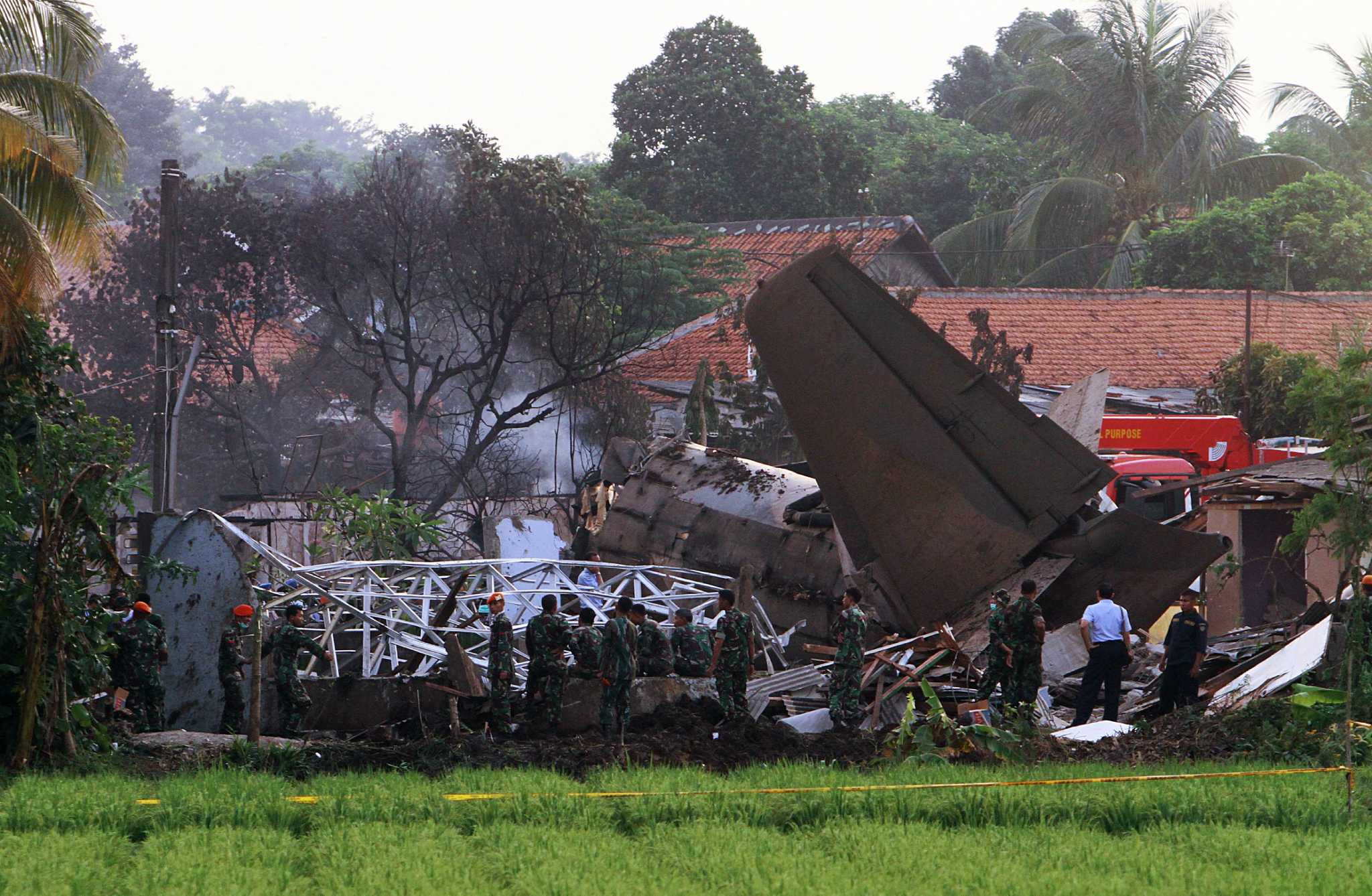 Plane crash in Indonesia