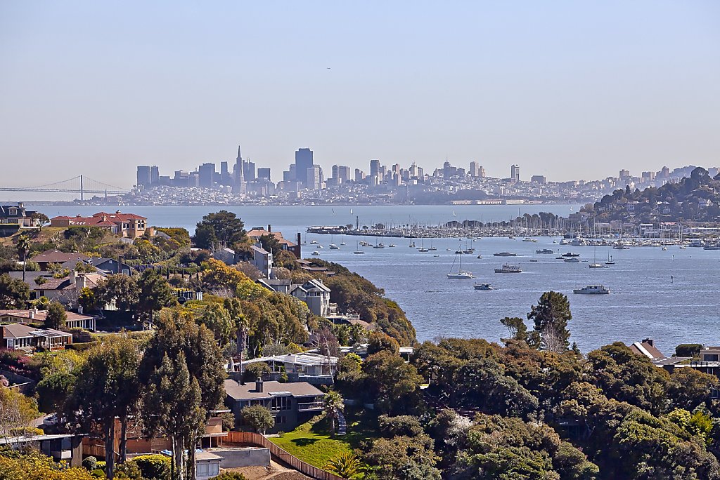 Spacious, custom-built Mill Valley home with views