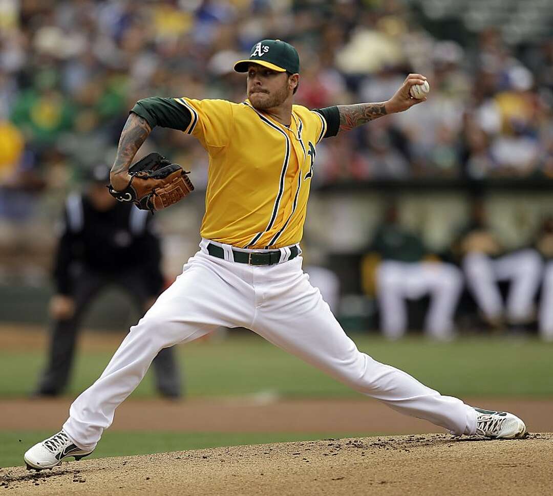 A's Travis Blackley finally taps his potential