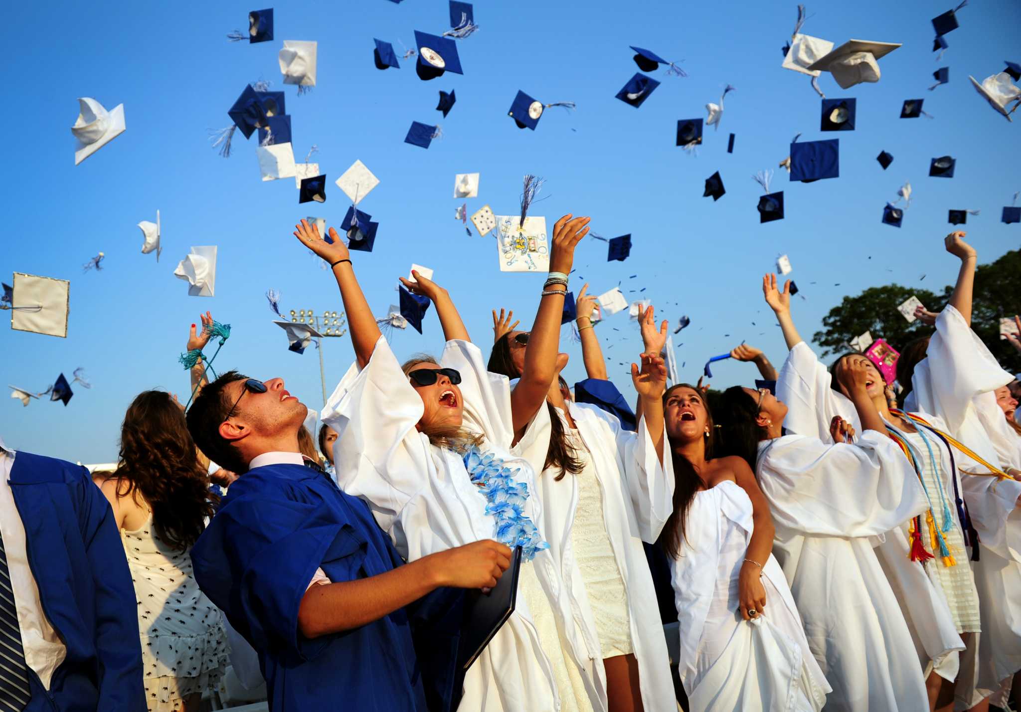 Ludlowe High School graduation