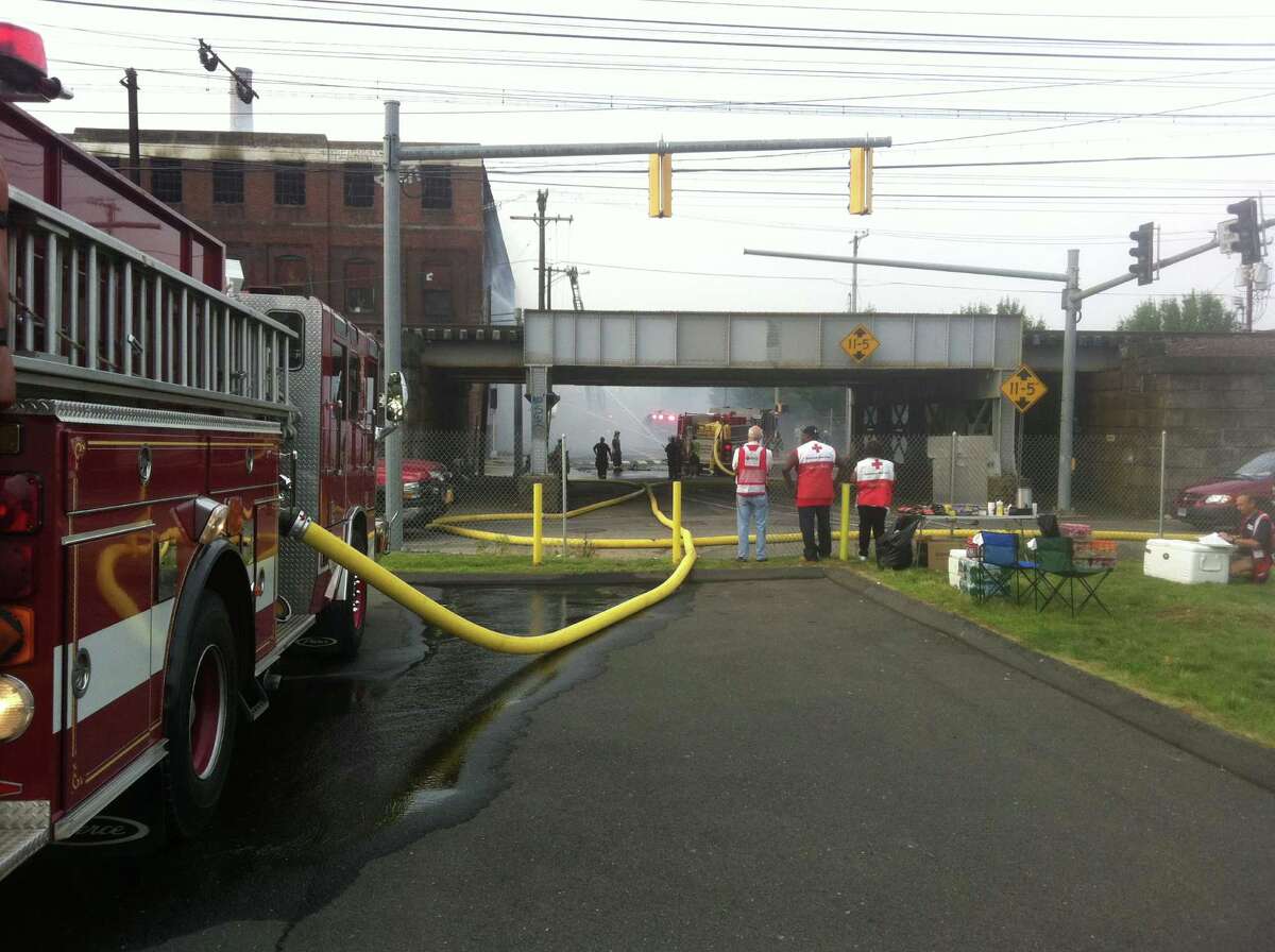 Fire finally out at Bridgeport factory building