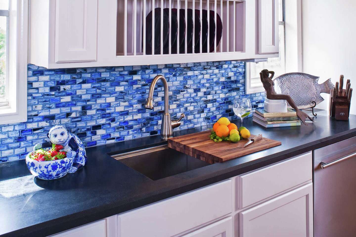 Create a kitchen with an easy coastal vibe