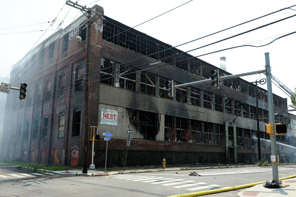 Fire finally out at Bridgeport factory building