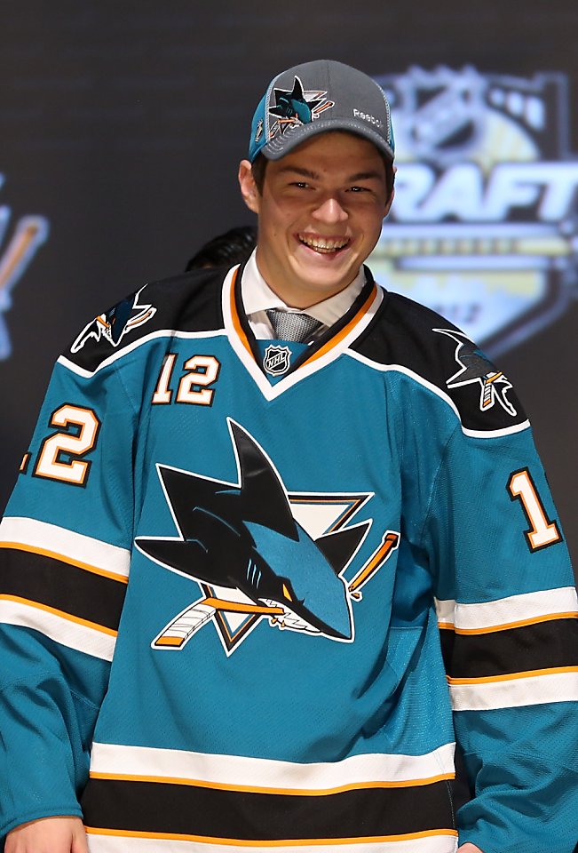 Sharks pick Czech center, 19, in 1st round