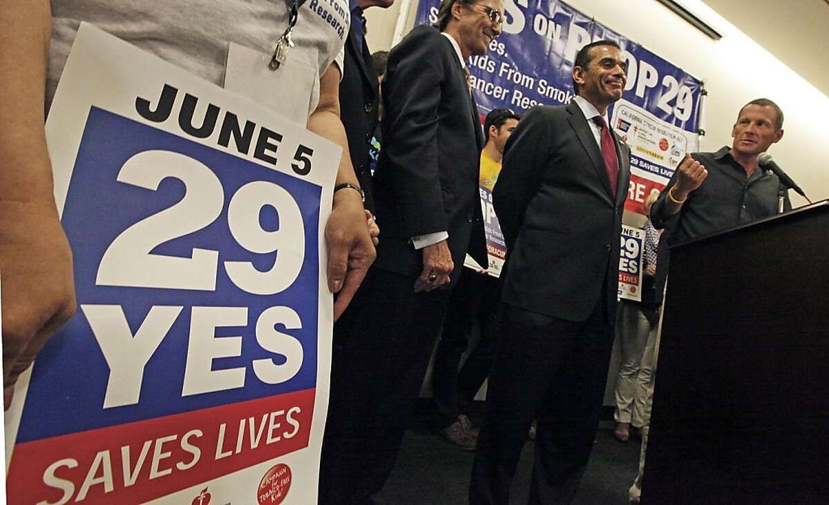 Prop. 29 cigarette tax backers concede defeat