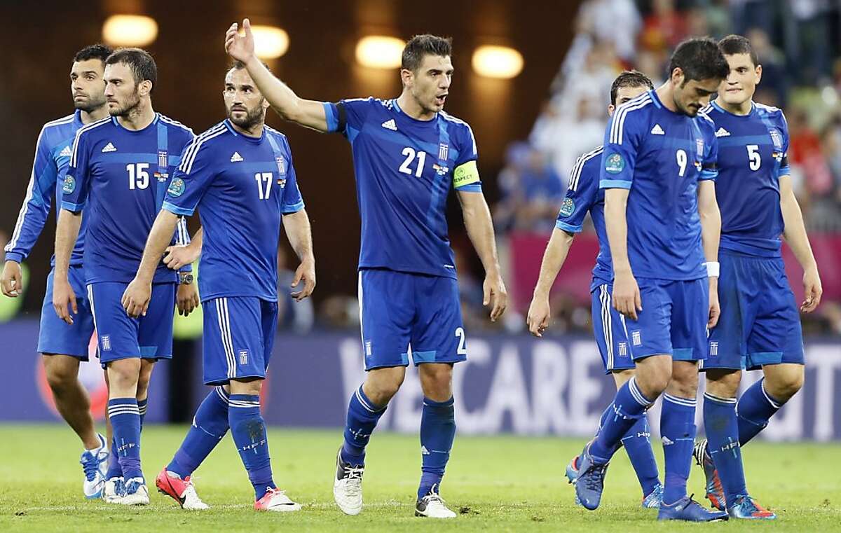 Sport imitates life as Germany controls Greece