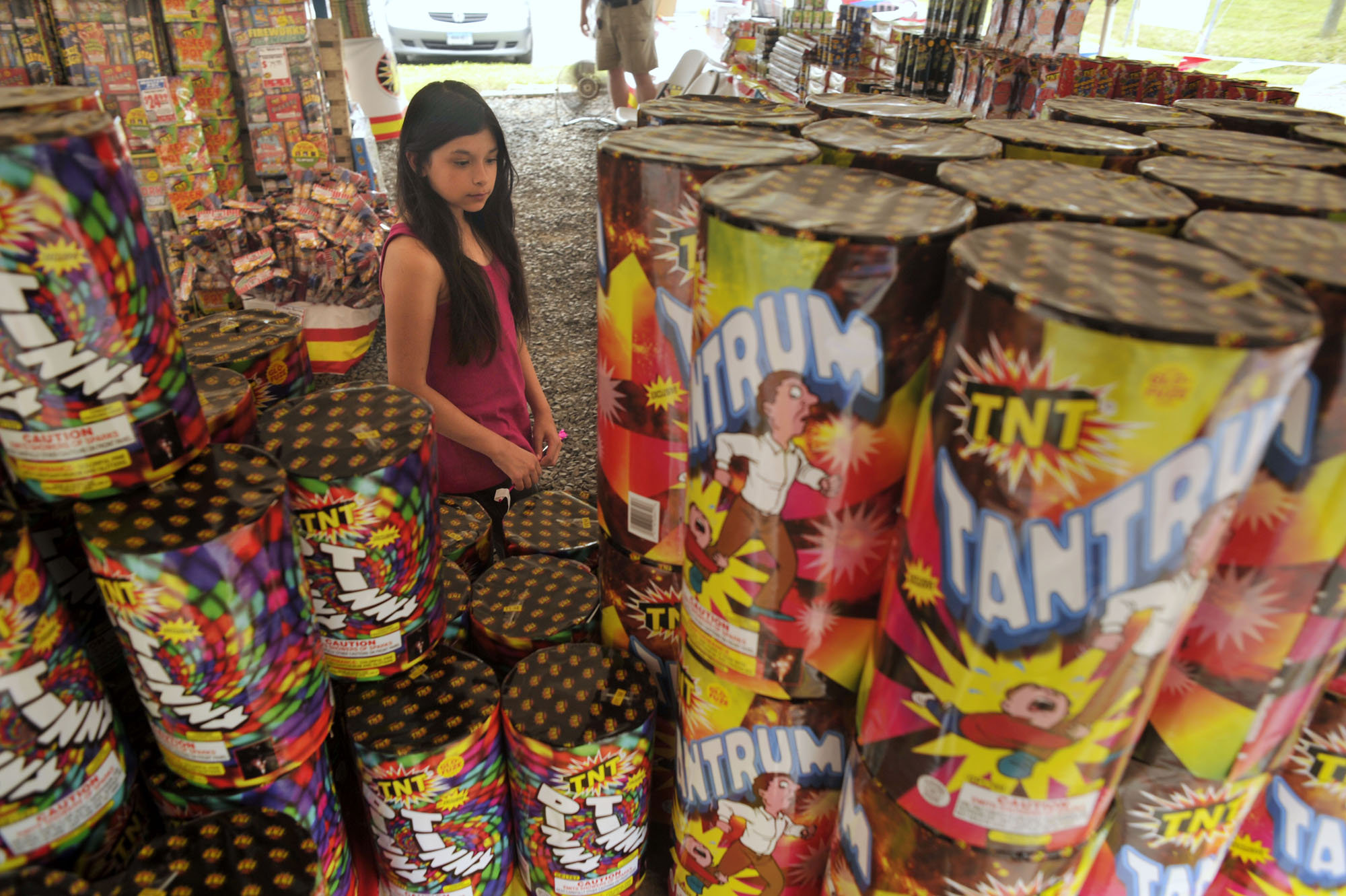 Exercise care at home with fireworks